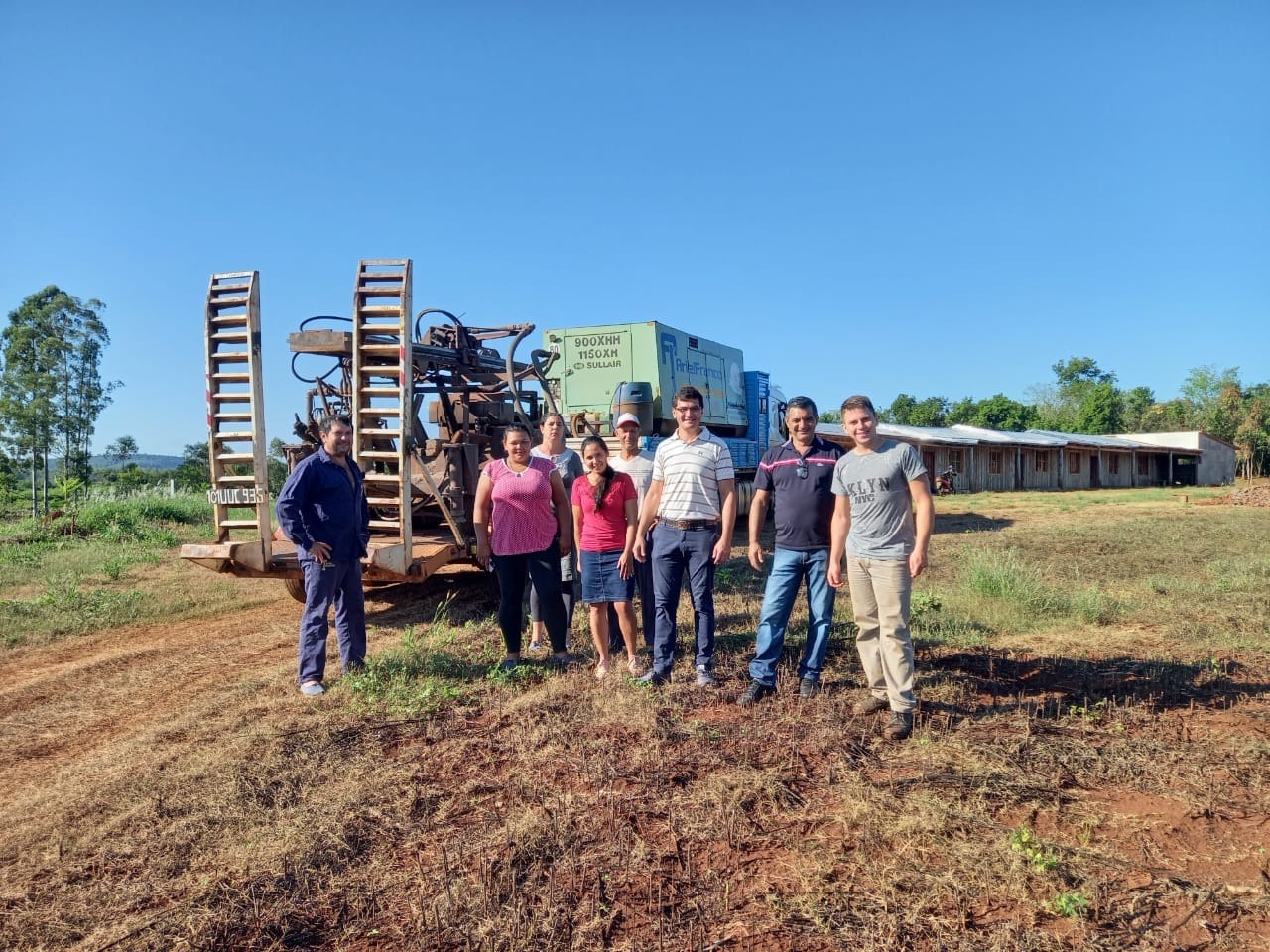 Se iniciaron las excavaciones del pozo perforado para la EFA San Pedro ...