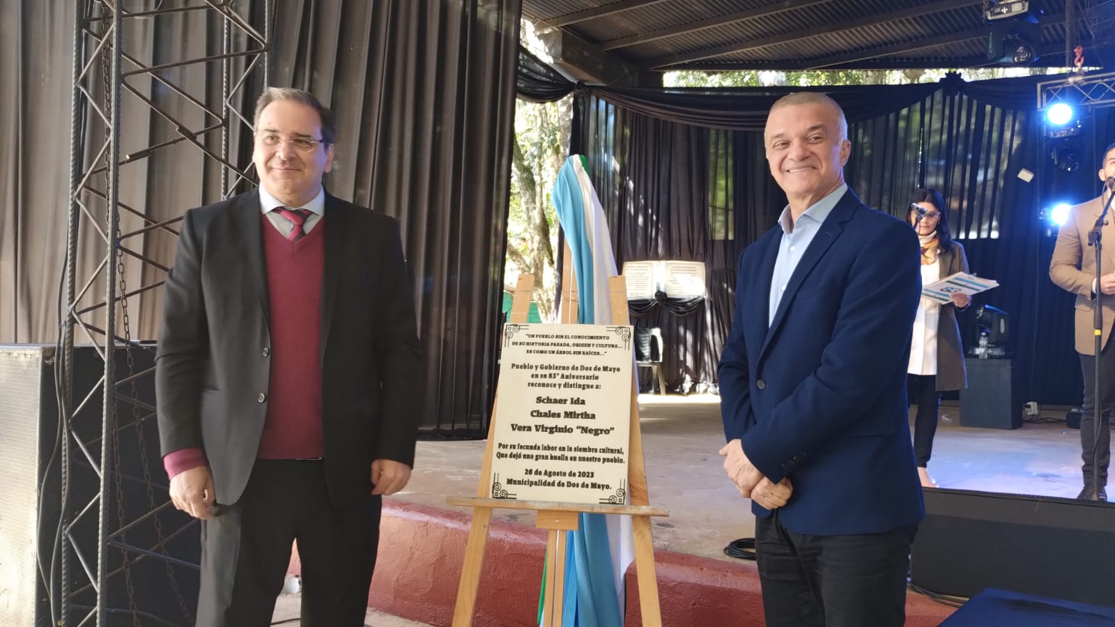 Dos de Mayo: En un emotivo acto, la localidad del corazón de Misiones ...