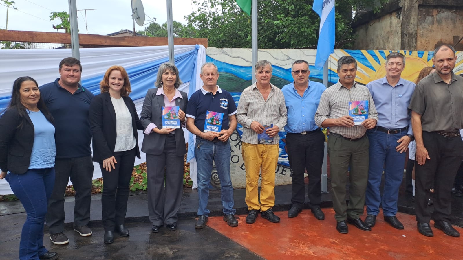 Colonia Alberdi: Se realizó el acto en conmemoración a los Veteranos de ...